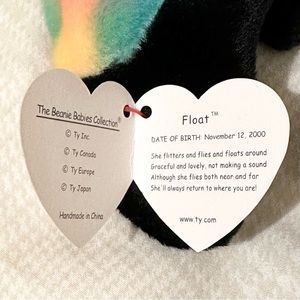 Ty | Toys | Bnwt Vintage Ty Beanie Baby Float The Butterfly Plush Toy ...